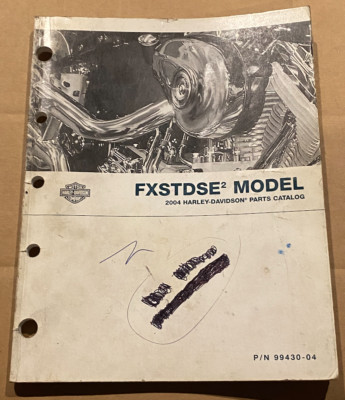 99430-04 Original Harley 2004 FXSTDSE2 Models Parts Catalog Screamin ...