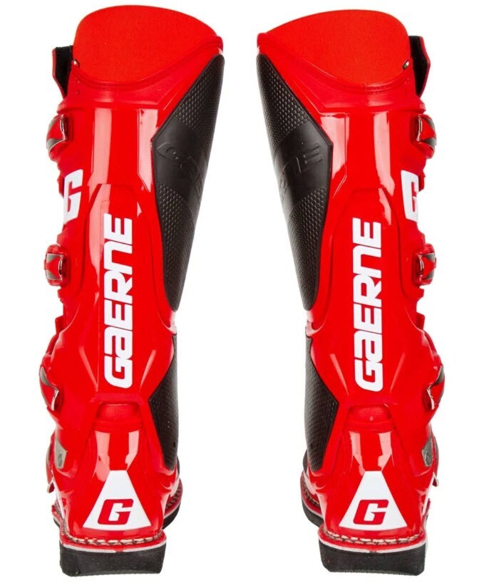 Gaerne SG12 Men MX Motocross ATV Offroad Boots 10 Red | eBay
