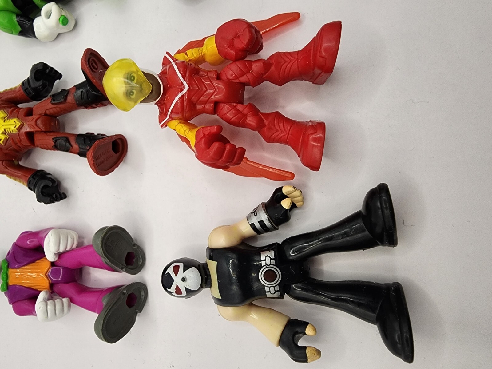 imaginext or playskool 6pc figure DC bane falcon green lantern joker ...