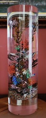 Randall Grubb Glass Magnum Undersea Column Octopus starfish stingray ...