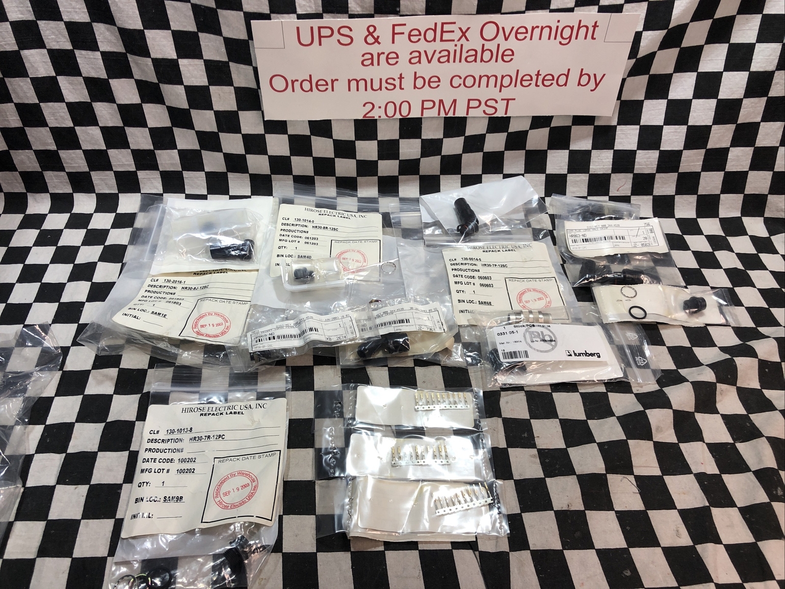 Hirose Elec, HR30-8P-12PC, HR30-7P-12SC, HR30-8R-12SC, HR30-PC-111 ...