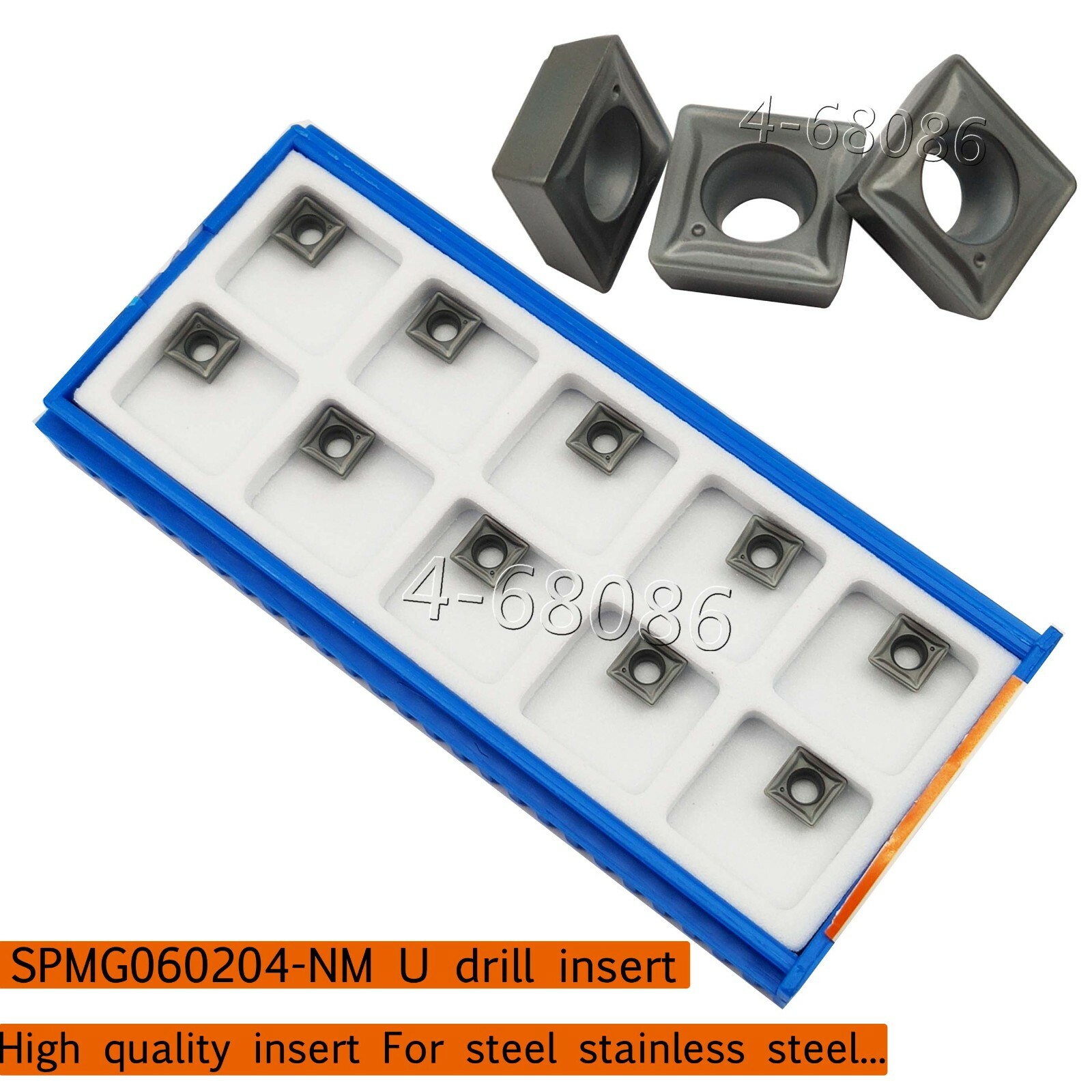 SPMG060204 NM CNC Drill insert carbide insert Indexable lathe Turning ...