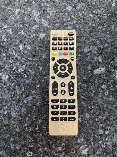 GE 33710 General Electric 4-Device Universal Remote Control - Brushed ...