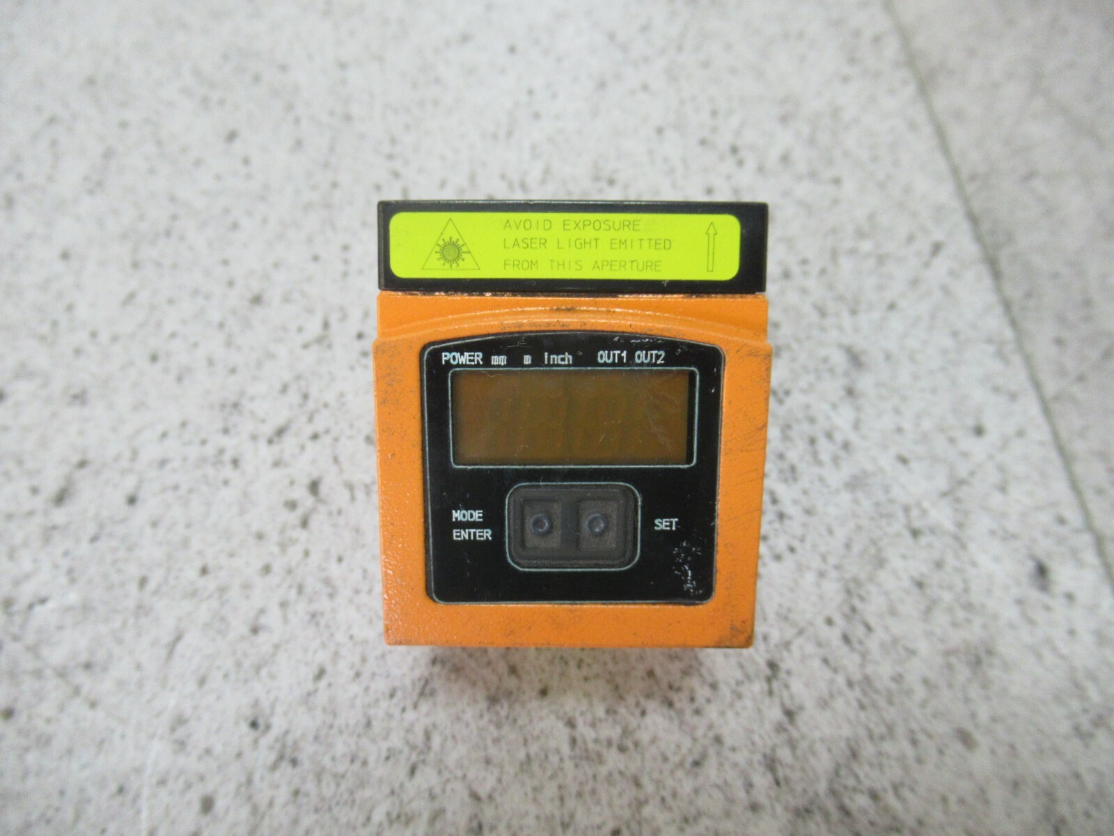 Ifm 01d100 01dlf3kg Laser Sensor Ifm 01d100 Range 0,2...10 Meter U= 18 ...