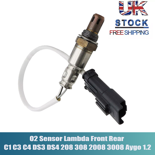 Lambda Oxygen O2 Sensor For Peugeot 208 308 2008 3008 Citroen C4 C3 DS4 ...