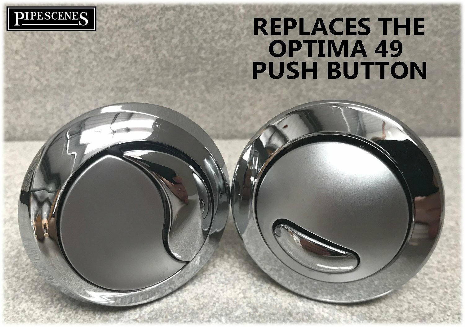 Siamp Monaco Optima S Dual Flush Toilet Syphon Push Button Replaces ...