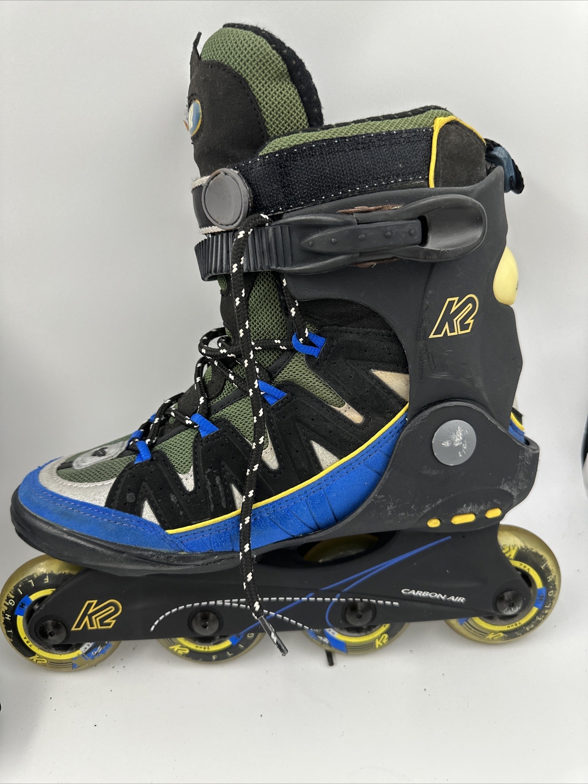 Vintage Kryptonics K2 Inline Skates Mens 8-9 Women’s 10 W US With ...