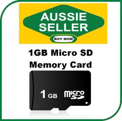 1Gb MicroSD Micro Secure Digital Flash Memory Card old Phone Camera SD ...