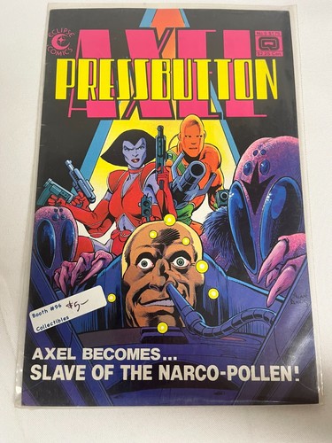 Axel PressButton #5 Eclipse Prod. Vintage/Collectible Comic Book | eBay