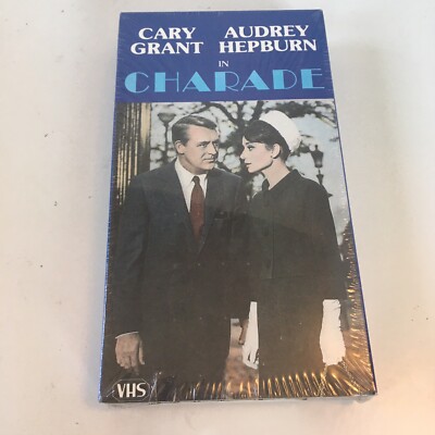 Charade (VHS) Audrey Hepburn, Cary Grant NEW Goodtimes Home Video | eBay