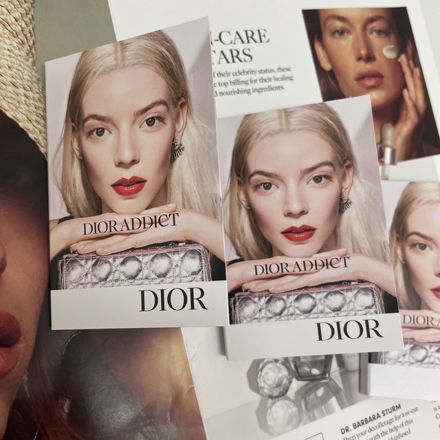 3x Dior Addict Shine Lipstick Sample 0.25 g each - Shade 716 Dior ...