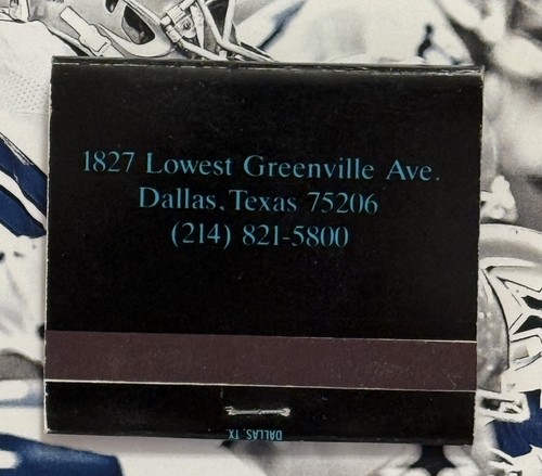 TANGO Nightclub Matchbook - Lowest Greenville, Dallas TX - Shut Up And ...