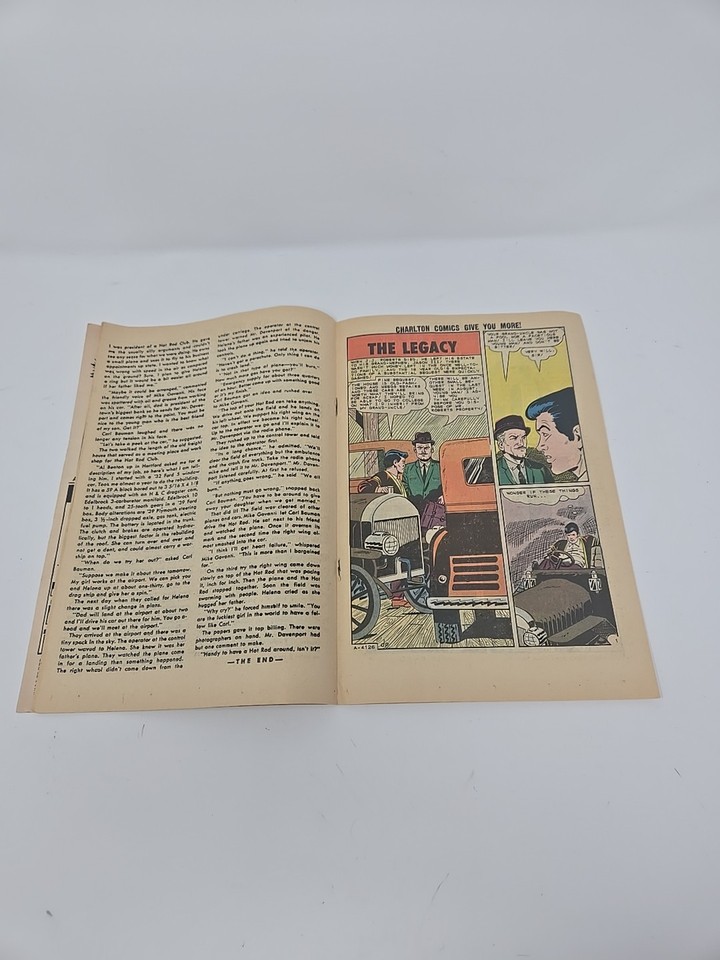 Hot Rod Racers #1 Charlton Comics 1964 Dick Giordano Volume #1 Number 1 ...