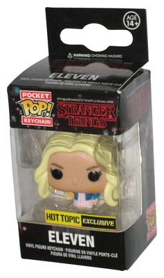 Stranger Things Eleven Funko POP! Bobble-Head Pocket Keychain - (Hot ...