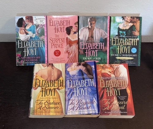 Elizabeth Hoyt, Historical Romance Books Lot Of 7, Maiden Lane ...
