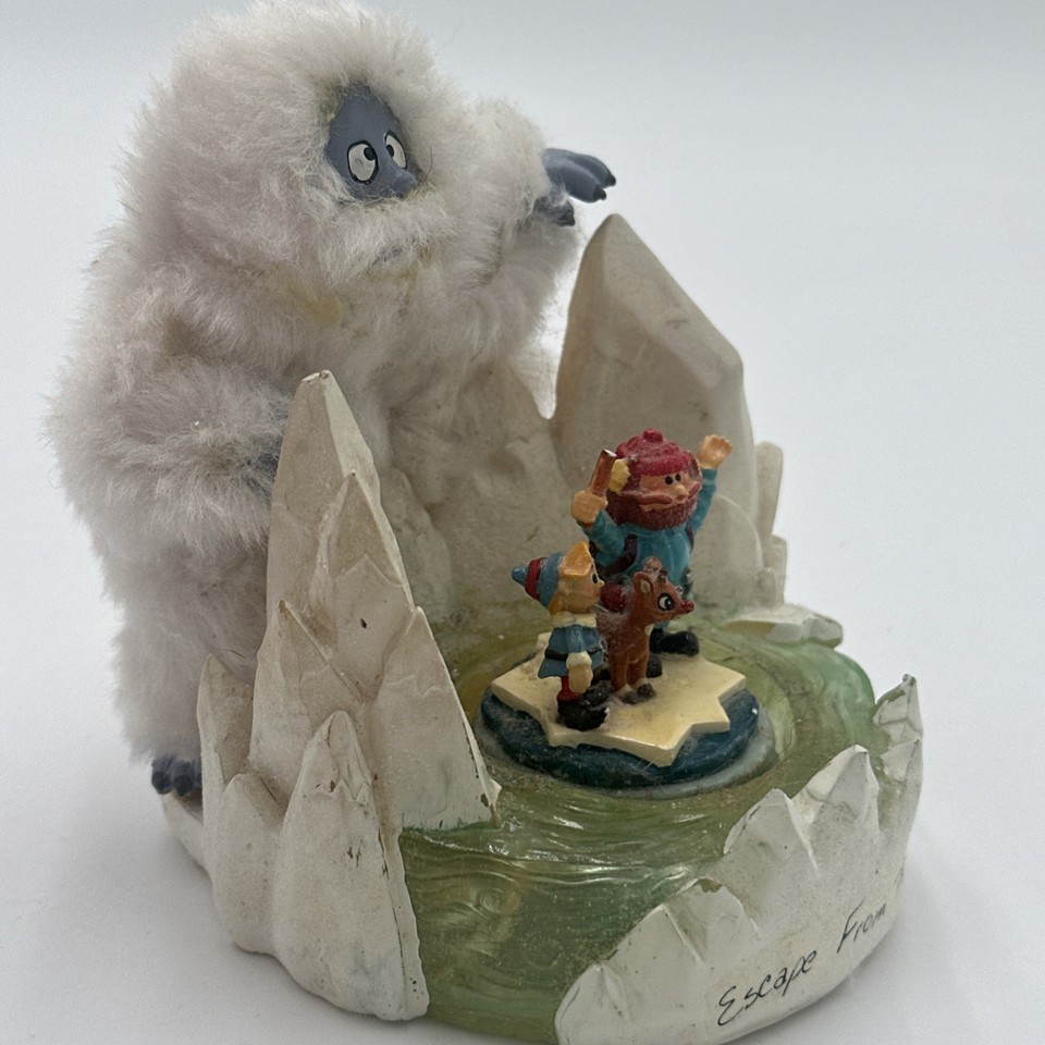 Rudolph The Red-Nosed Reindeer "Escape From The Bumble" Figurine 07012 ...
