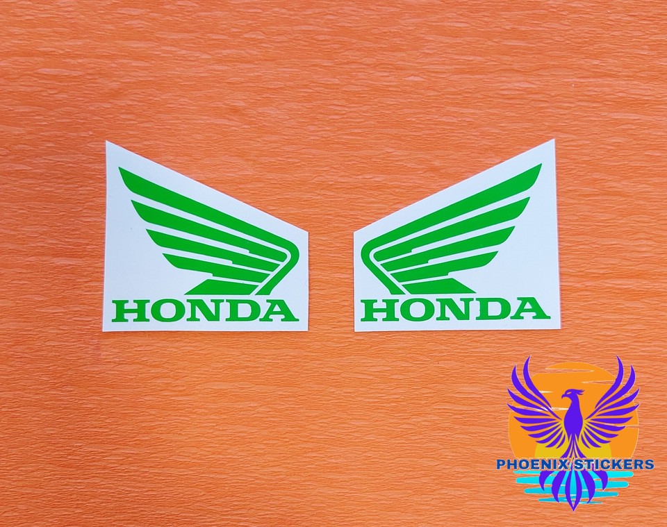 HONDA Wings Logo - Left / Right Vinyl Decal Sticker (Various SIZES and ...
