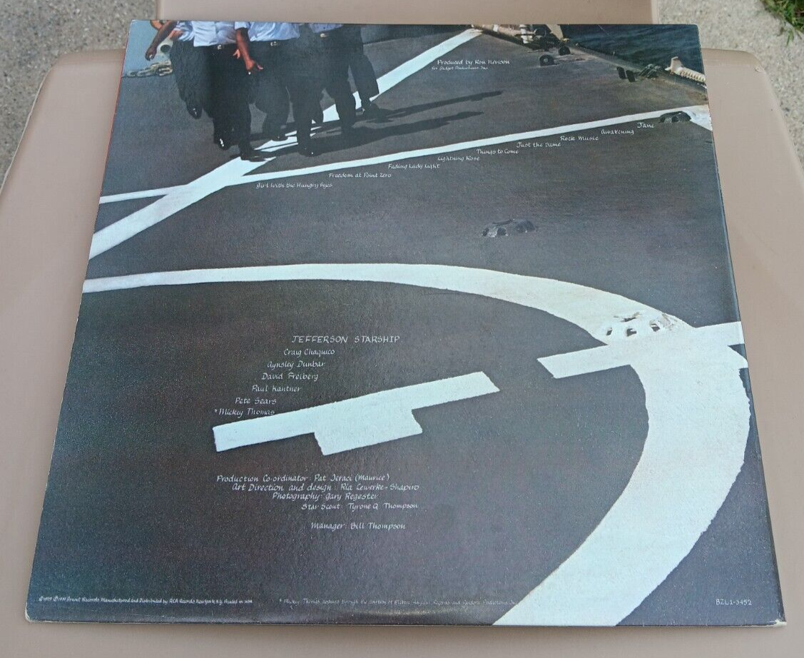 MICKEY THOMAS D FREIBERG JEFFERSON STARSHIP SIGNED FREEDOM AT POINT ...