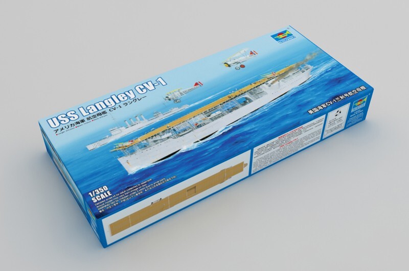 TRUMPETER 1/350 USS Langley CV1 Aircraft Carrier TRP5631-NEW | eBay