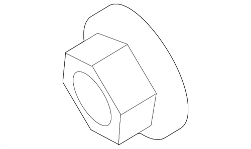 Genuine Nissan 2007-2020 Nissan Strut Nut 54588-JA060 | eBay