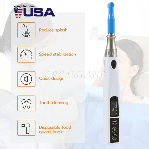 Prophy Dental Cordless Hygiene Prophy Handpiece 2Pcs Disposable Prophy ...