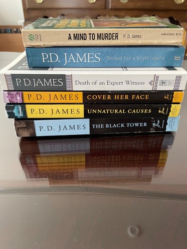 lot of first 6 adam dalgliesh mystery novels by pd james | eBay