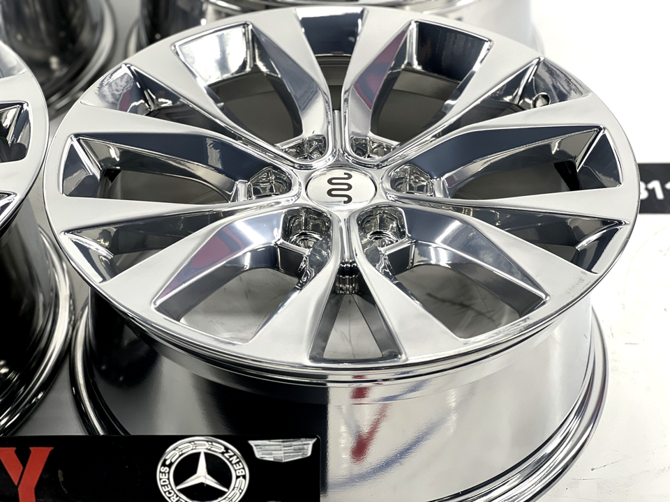 20" 4 FORD OEM F150K WHEELS RIMS No TIRES PVD CHROME ACTORY KING RANCH ...