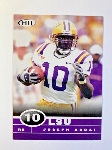 2006 SAGE Hit Joseph Addai Rookie Card NM-MINT, LSU Tigers | eBay