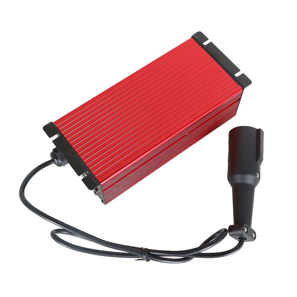 48V 10A Golf Cart Battery Charger With OBC Bypass Round 3 Pin Plug For ...