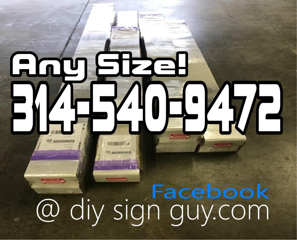 #482 OUTDOOR LED LIGHT BOX Backlit Lighted Sign DIY KIT 4X8 ANY SIZE ...