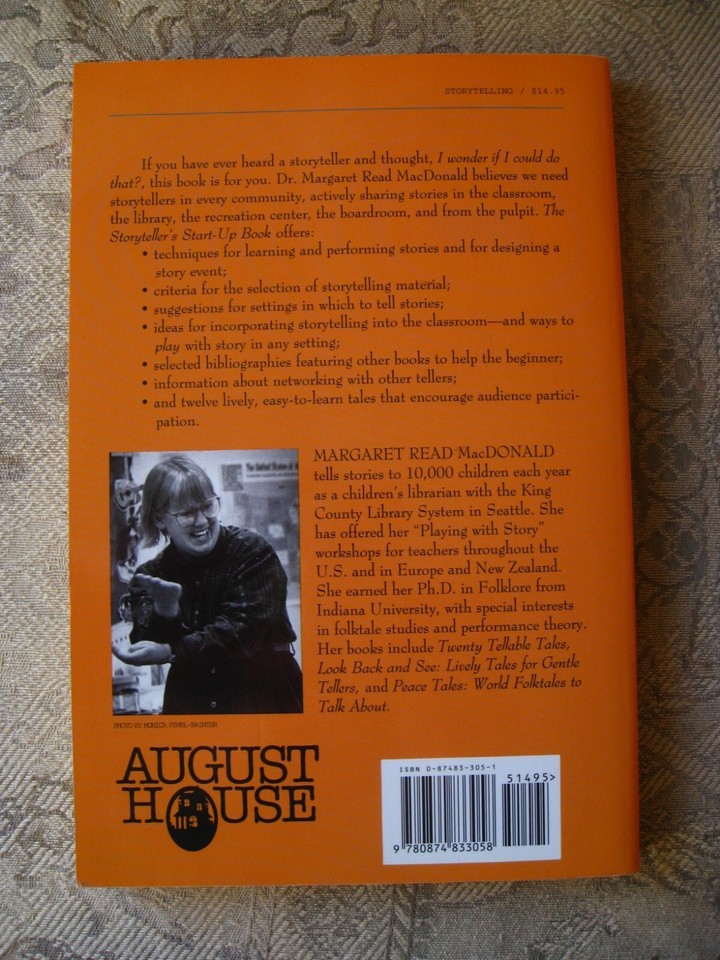 Margaret Read MacDonald - The Storyteller's Start-up Book - 1993 ...