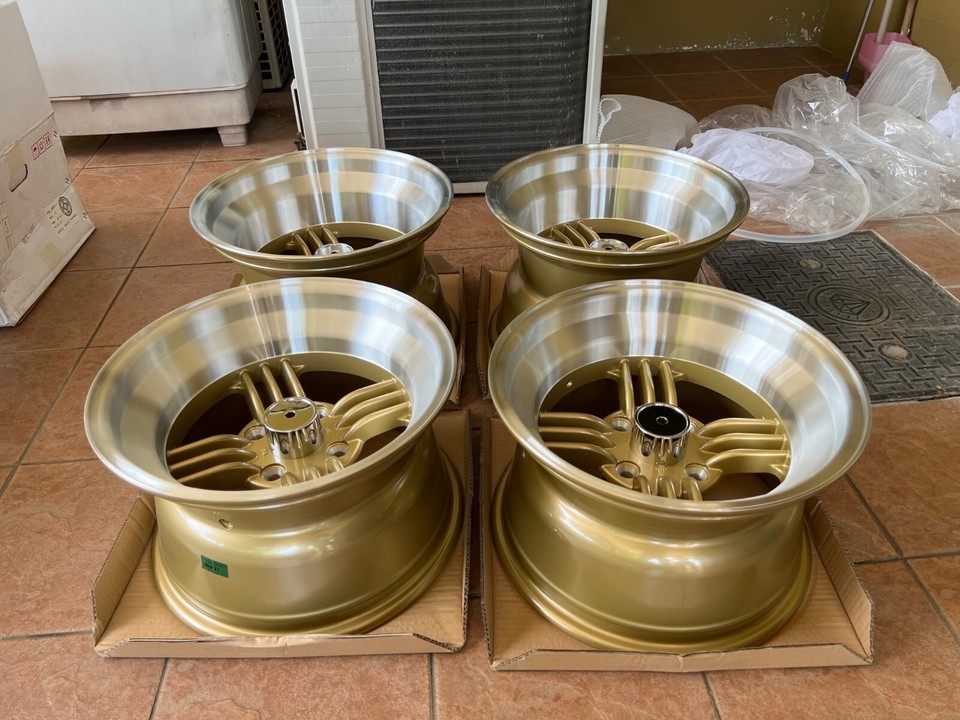 For AE86 ta22 gc10 s130 s30 240z C110 JDM 15" Devil Shadow Style Wheels ...