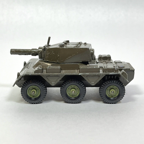 Vintage CRESCENT Saladin Armored 6 Wheel Tank Diecast Scale Model Army ...