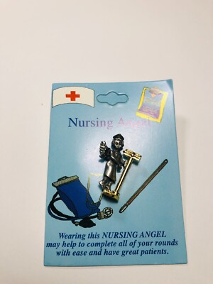 NURSE ANGEL TACK PIN NURSING ANGEL PIN | eBay
