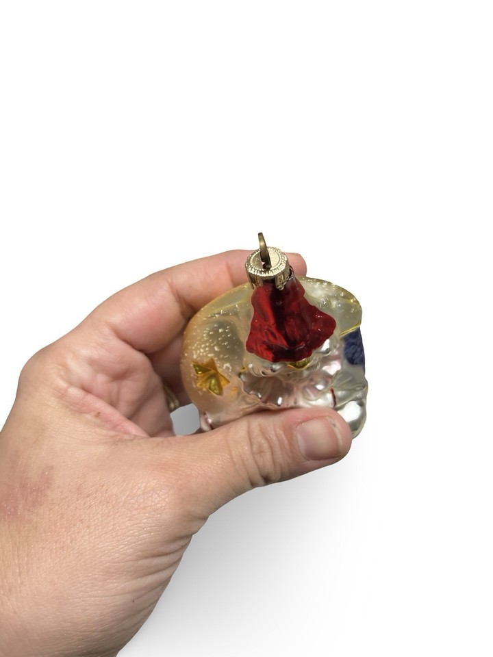 Christopher Radko 'Mooning Over You' Clown Moon Star Glass Ornament ...