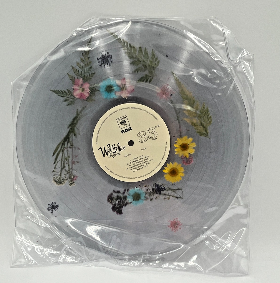 Wolf Alice - The Clearing - Bad World Pressed Flower Filled Vinyl ...