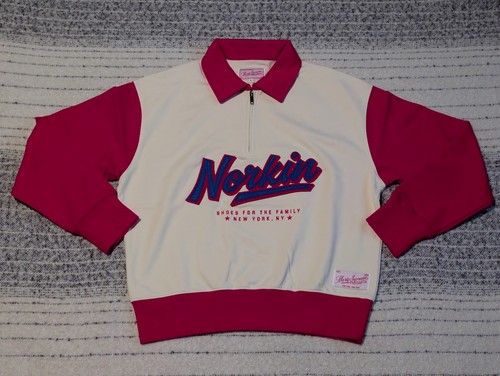 Golf Wang x Marty Supreme Norkin Quarter Zip Pullover Cream White/Red ...