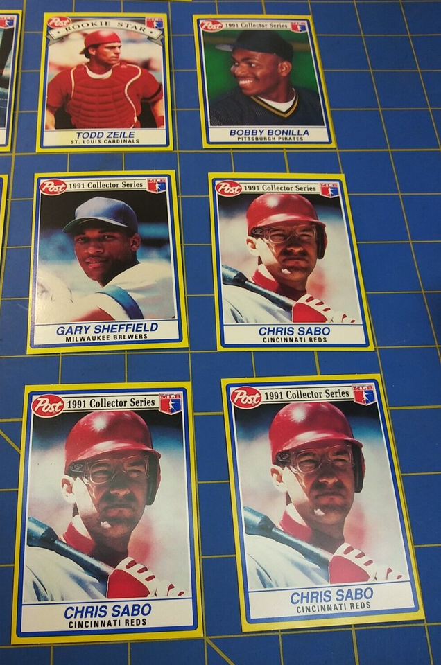 1991 Post First Collector Series MLB Lot of 14 Cards George Brett Kirby ...