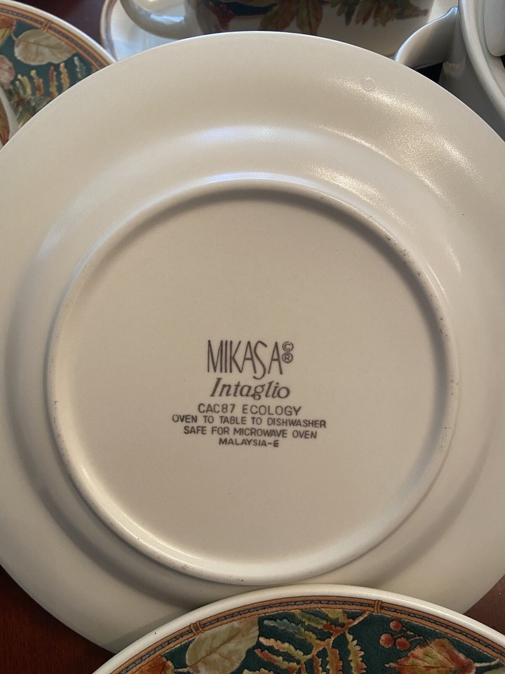 Mikasa Dinnerware Set Fall Leaves / Thanksgiving FREE Delivery | eBay