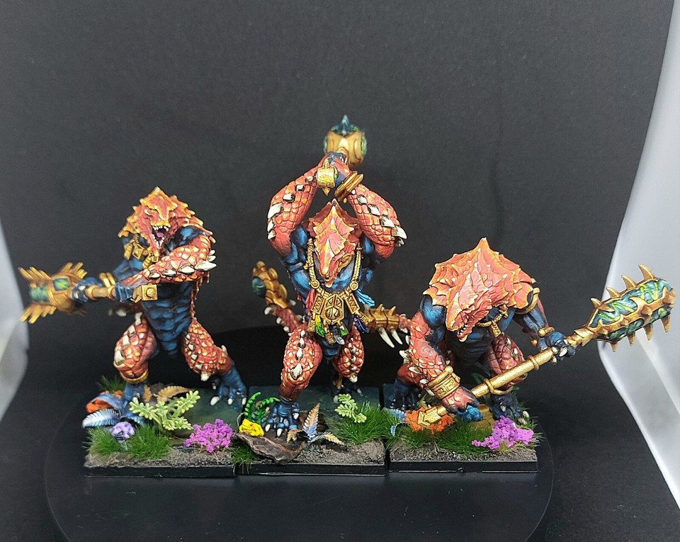 Kroxigor pro painted FB AoS Seraphon Warspawned Lizardmen Underworlds ...