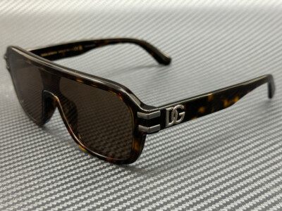 DOLCE & GABBANA DG4507 502 73 Havana Brown Men's 65 mm Sunglasses | eBay