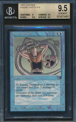 Legends Psionic Entity BGS 9.5 Graded Magic MTG (4401) | eBay