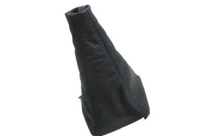 Fits 86-92 Toyota Supra MK3 Synthetic Leather Manual Shift Boot Blue ...