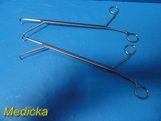 2X Scanlan 9909-203 DeBakey Cooley Clamps W/O Ratchet Mechanism ~ 36351 ...