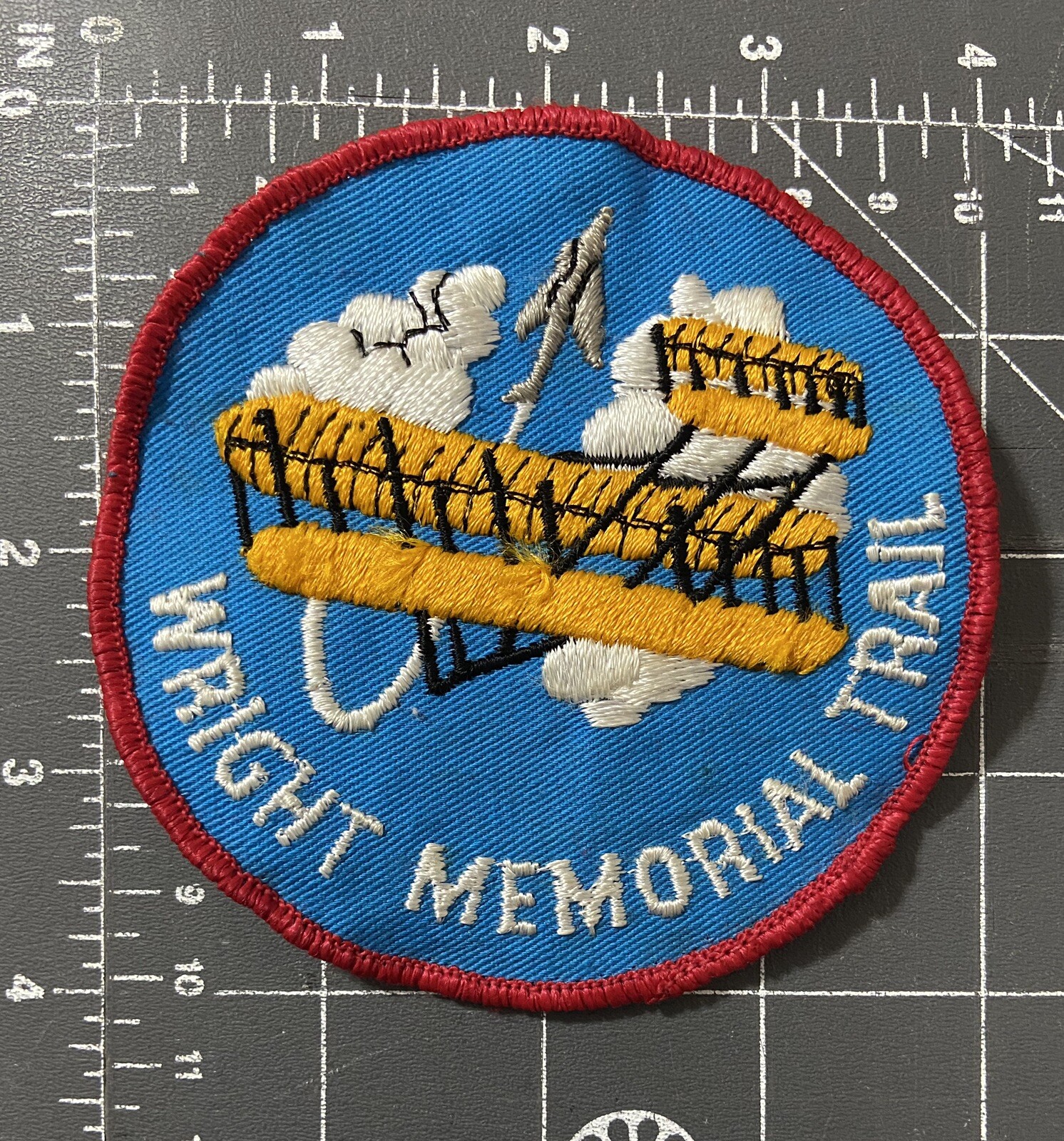 Vintage Wright Memorial Trail Patch Boy Scouts BSA Hiking Hike Weebly ...