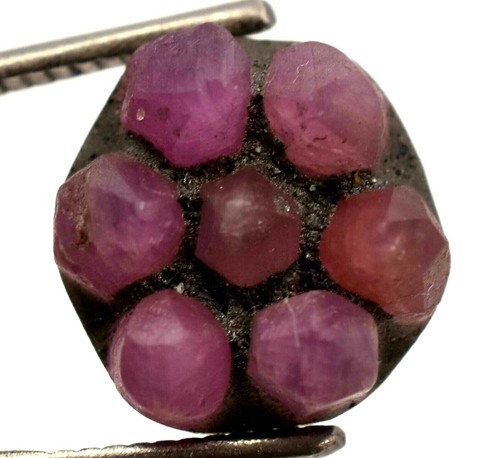 Mogok 8.55 Ct Natural Pink Trapiche Ruby AGL Certified Untreated Gemstone | eBay