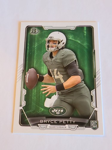 2015 Bryce Petty #25 Rookie Rc Bowman Football | eBay