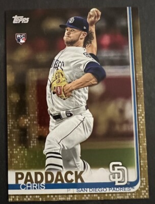2019 Topps Update Series #US263 Chris Paddack Gold 1480/2019 (RC ...