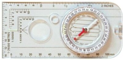 MILITARY MAP COMPASS MILS RULER SCALE ORIENTEERING BRITISH ARMY CADET ...