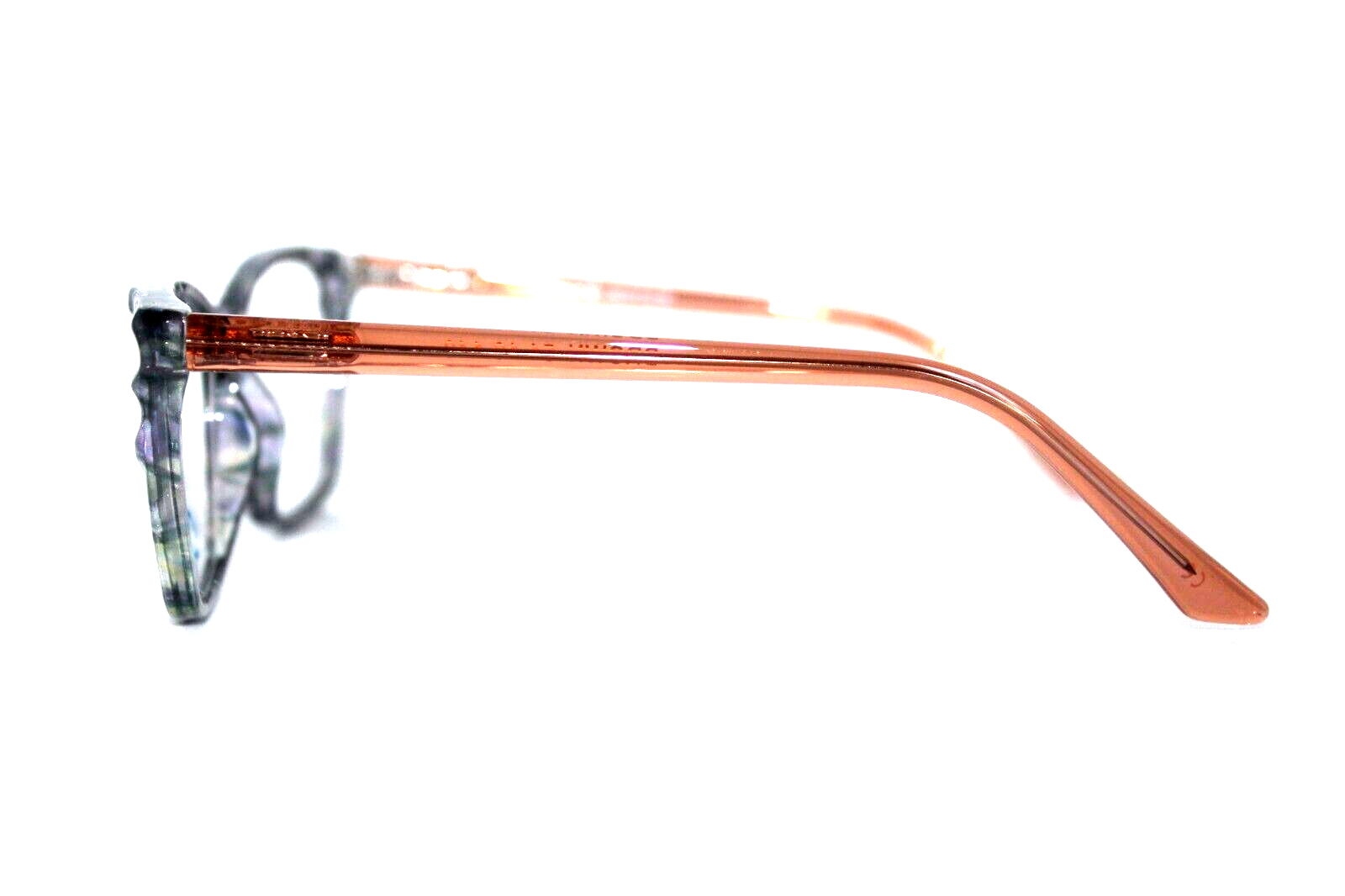 NEW MODERN OPTICAL NOTICE BROWN AUTHENTIC EYEGLASSES WOMEN'S FRAMES 54 ...